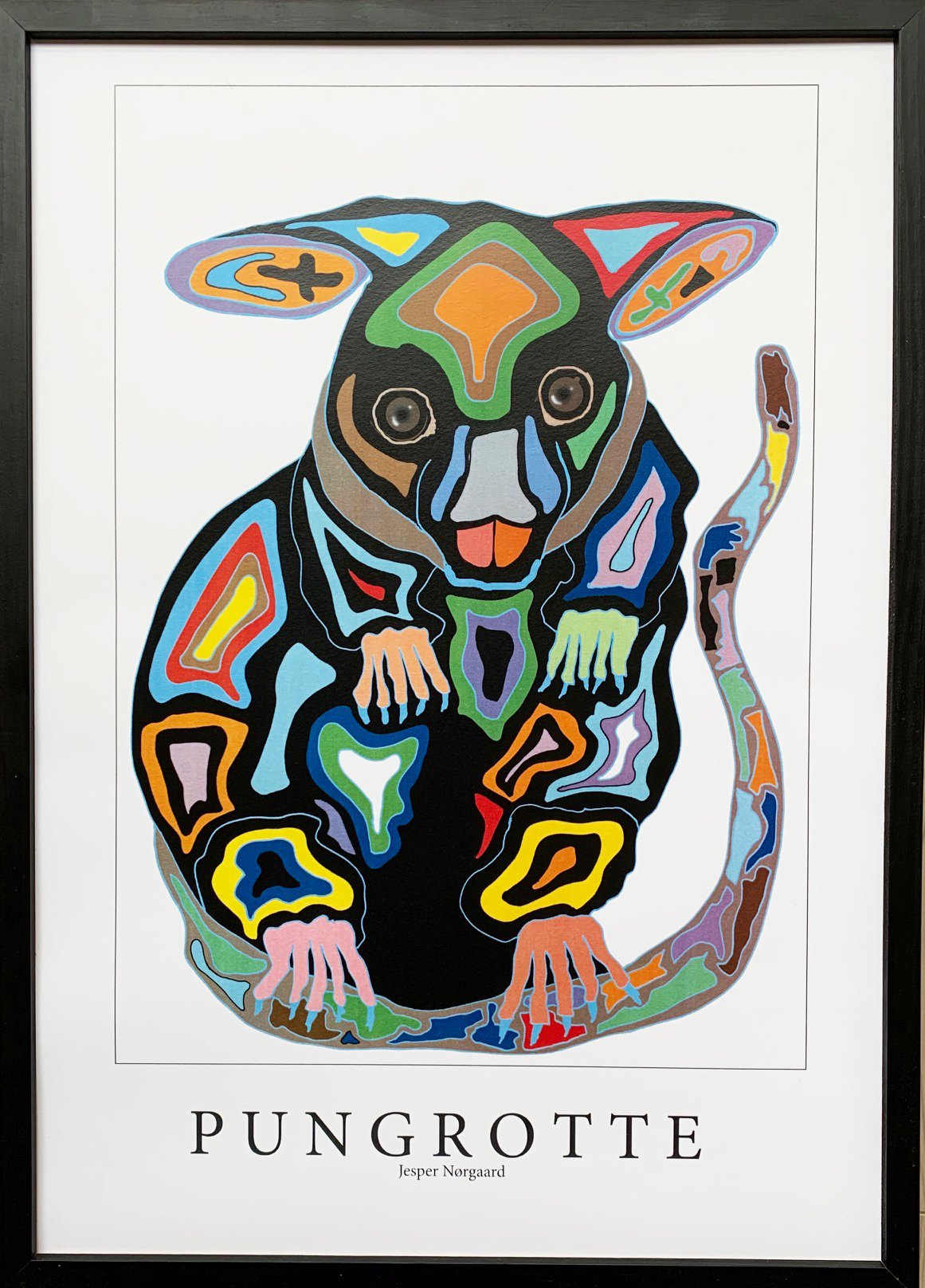 Pungrotte 43,5x31,5 cm - Pattedyr - Jesper Nørgaard